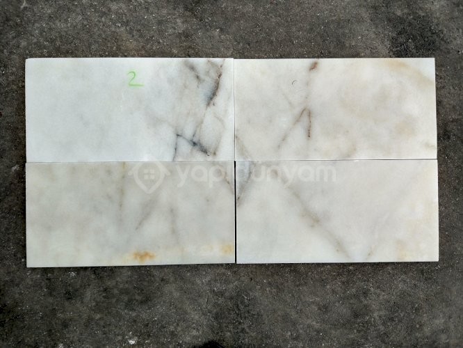 Muğla Beyaz Mermer 2x30x60 2.Kalite Stoktan Satış - Yapı Dünyam - Yapı ve İnşaat Sektörünün İlan ...